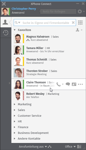 C4B XPhone Connect Smart CTI-Software | Teufel NET Deutschland
